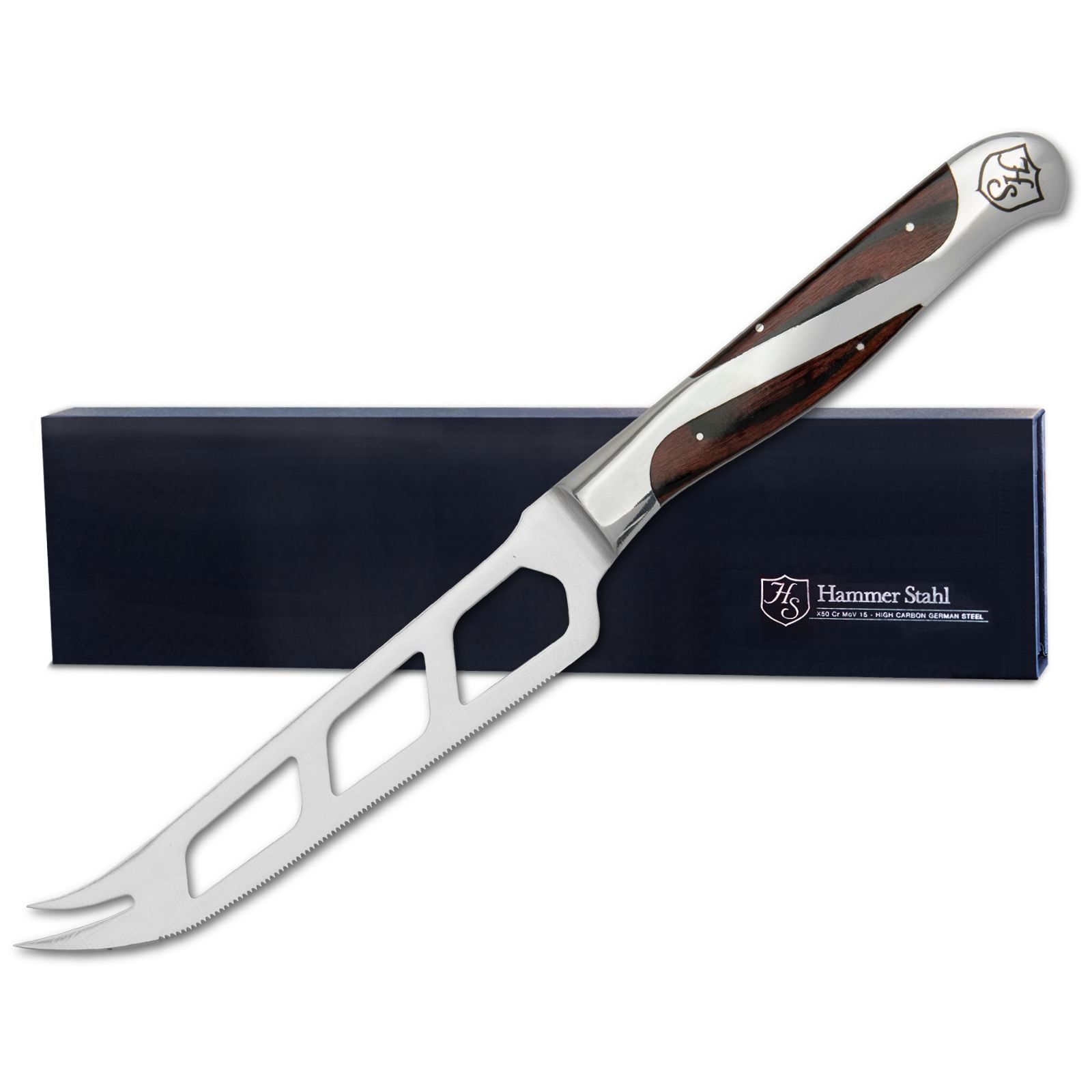 Hammer Stahl 5" Cheese Knife, German Forged High Carbon Steel Cutlery ...
